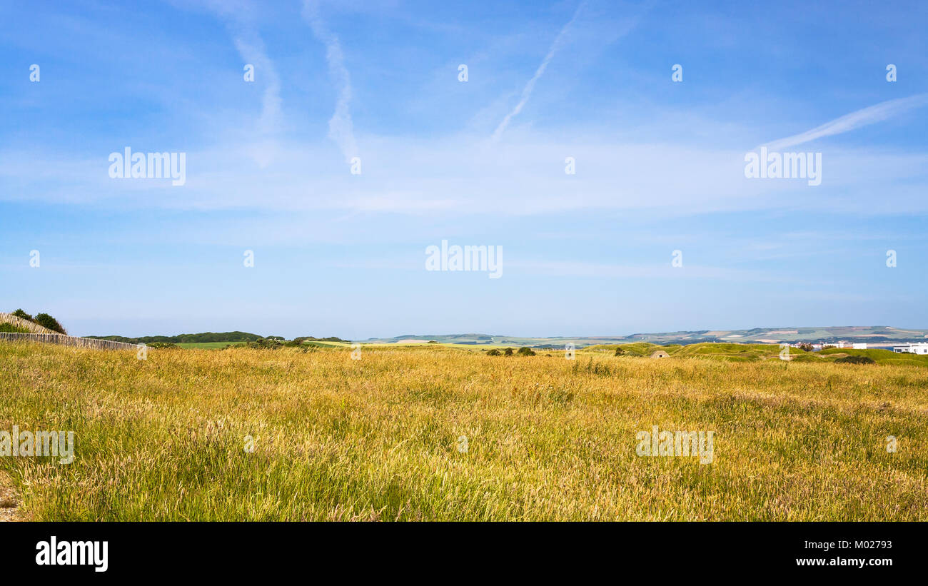 travel to France - ground on Cap Gris-Nez of English channel in Cote d ...