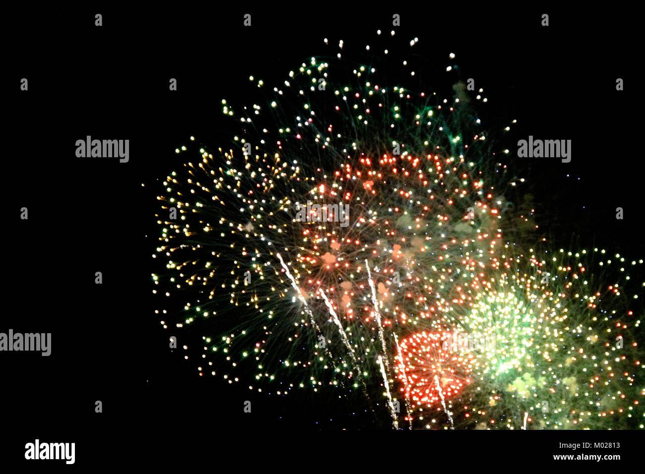 Sample of Fireworks Stock Photo - Alamy