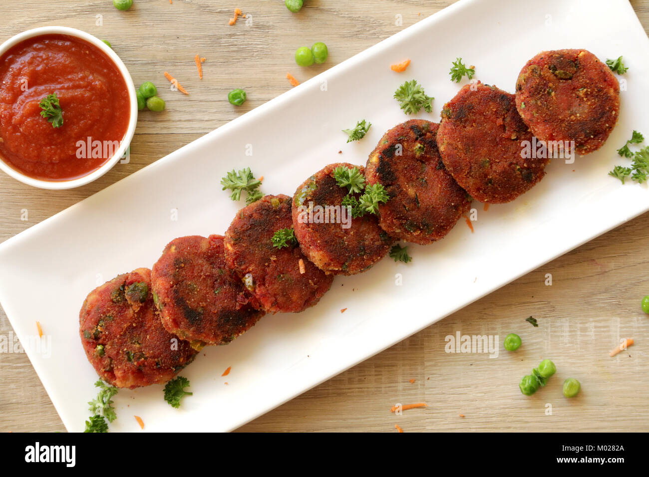 Vegetable cutlet hi-res stock photography and images - Alamy