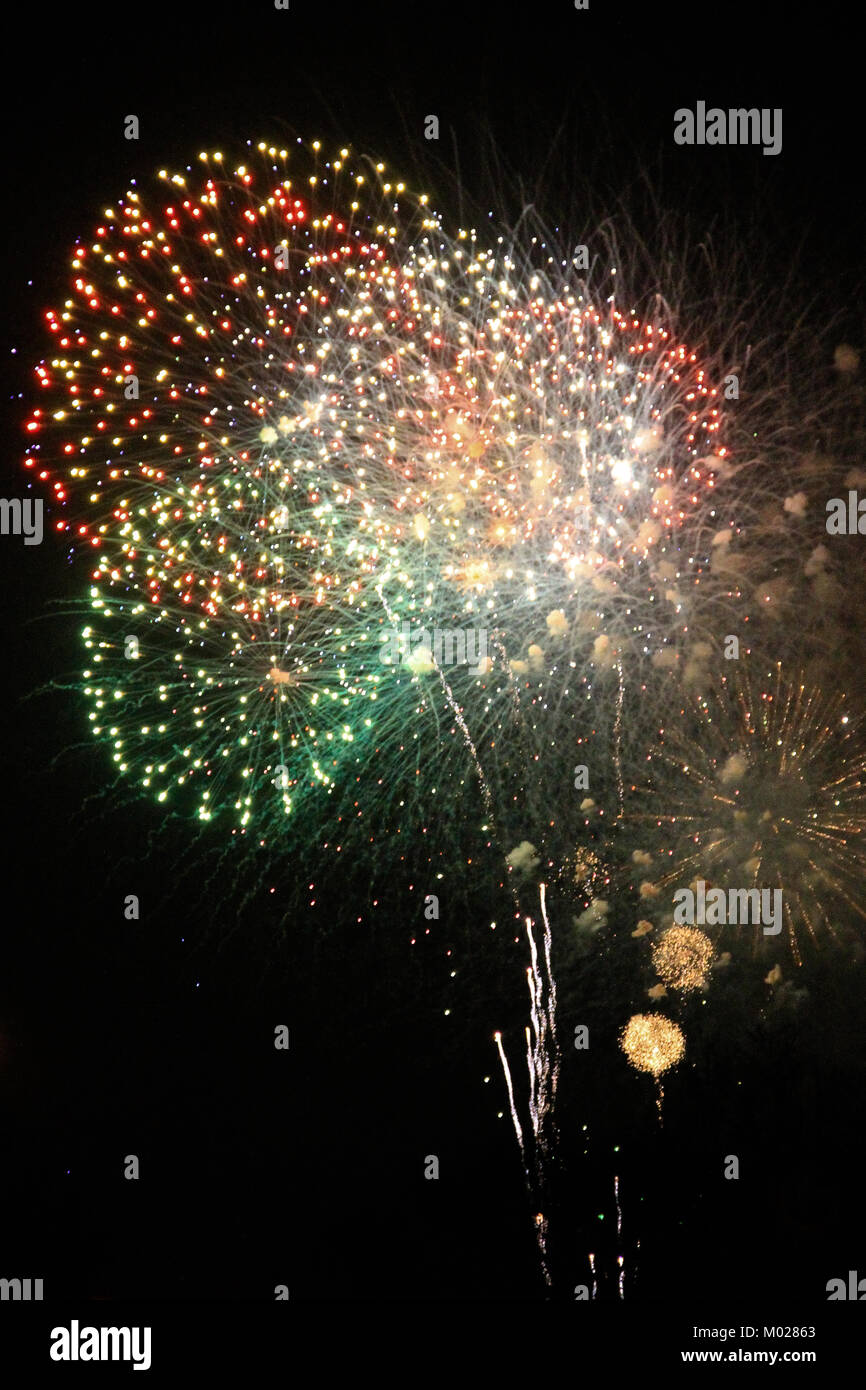 Sample of Fireworks Stock Photo - Alamy