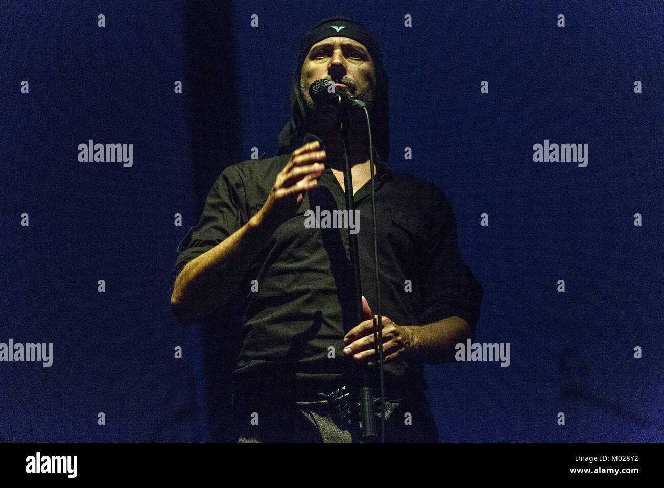 The Slovenian avant-garde band Laibach performs a live concert at ...