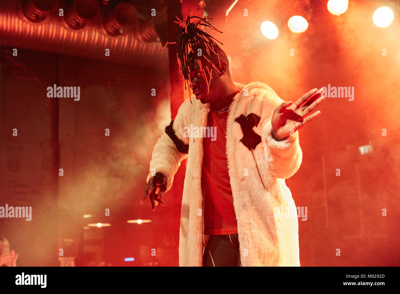 The American queer rapper Khalif Diouf is better known by his stage ...