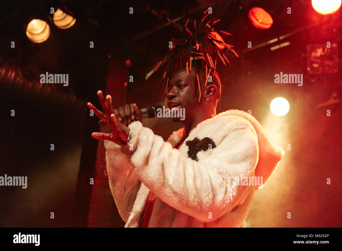 The American queer rapper Khalif Diouf is better known by his stage ...