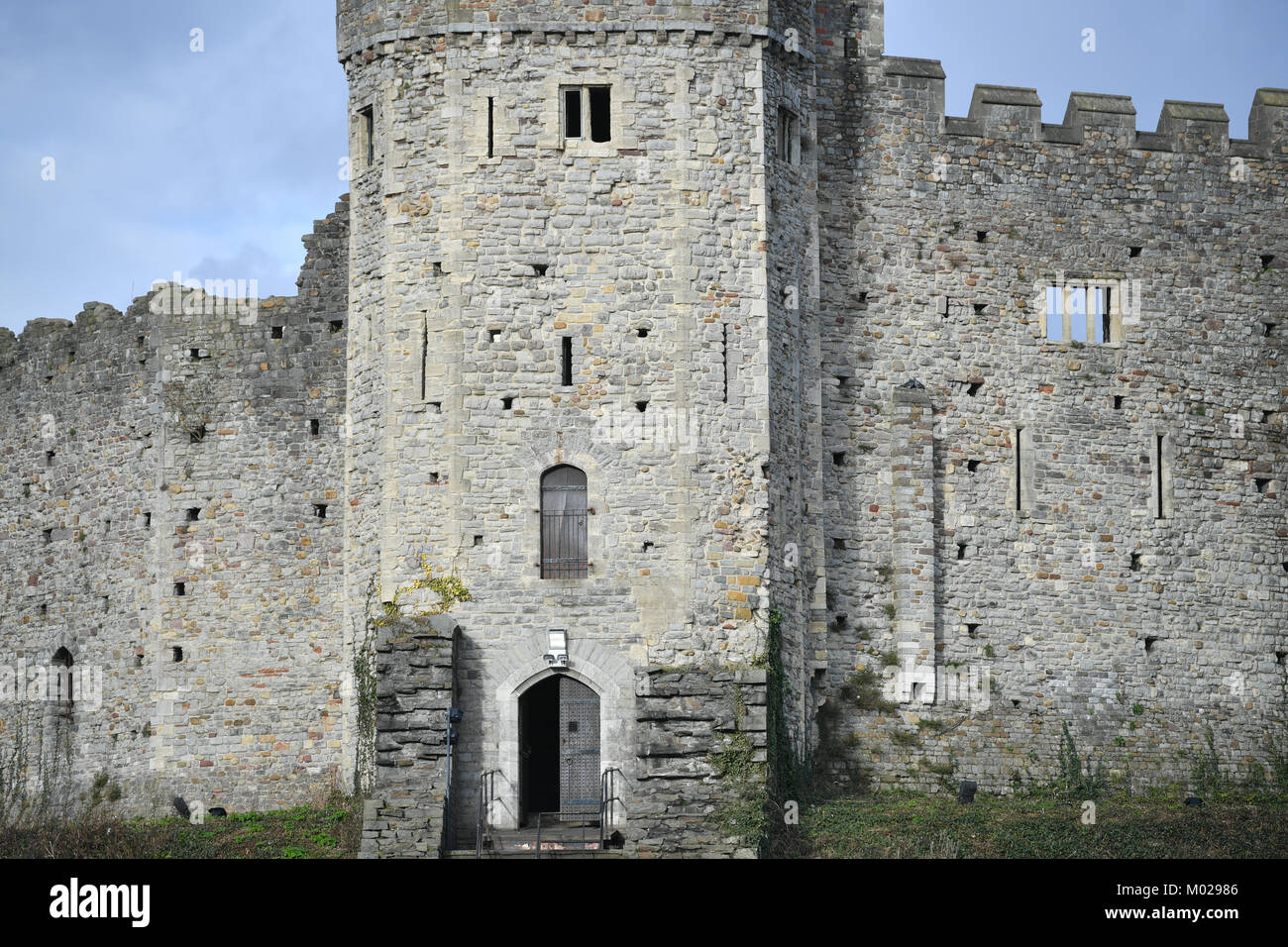 A generic stock photo of Cardiff Castle in Cardiff, Wales Stock Photo ...