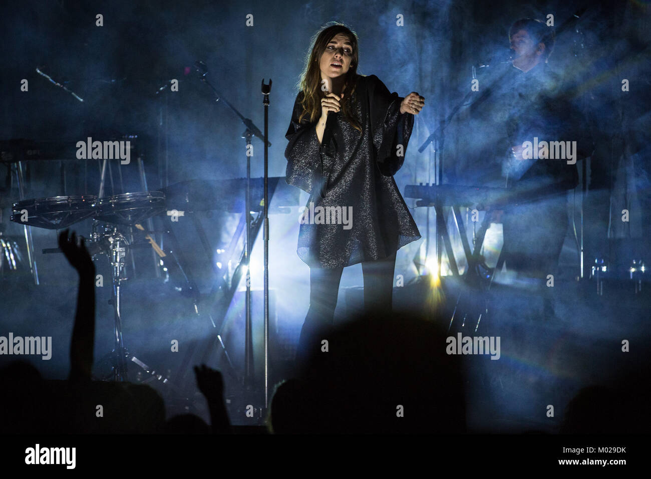 The Swedish singer-songwriter and musician Lykke Li performs a live ...