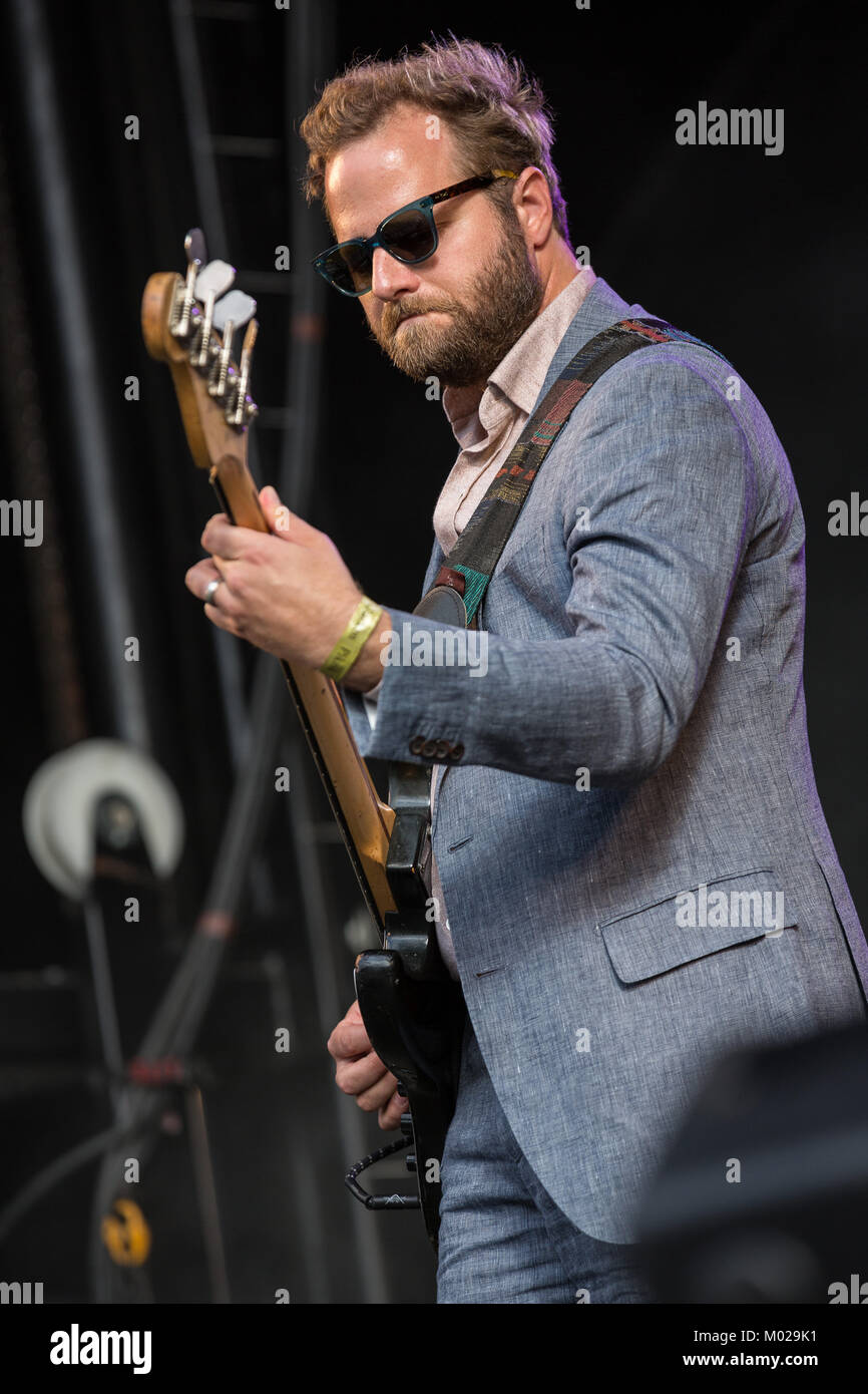 The American singer, songwriter and musician Matthew E. White performs ...