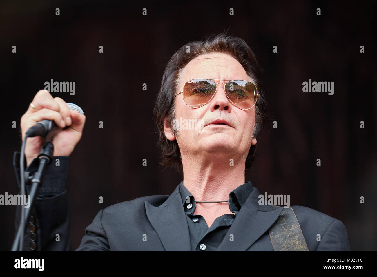 The Norwegian country rock band Midnight Choir performs a live concert ...