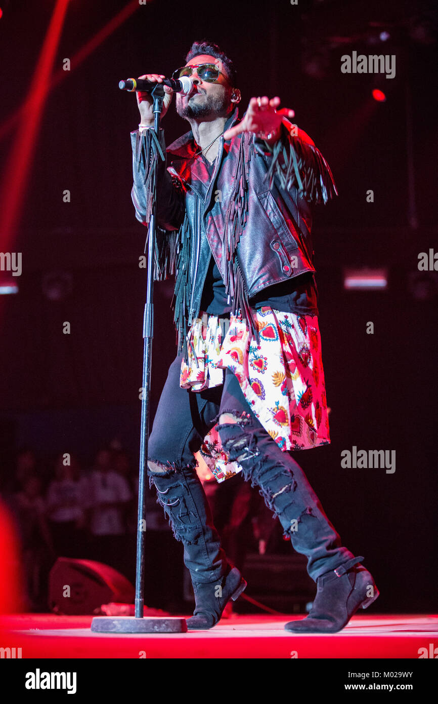 The American soul and R&B-singer, songwriter and musician Miguel Jontel ...