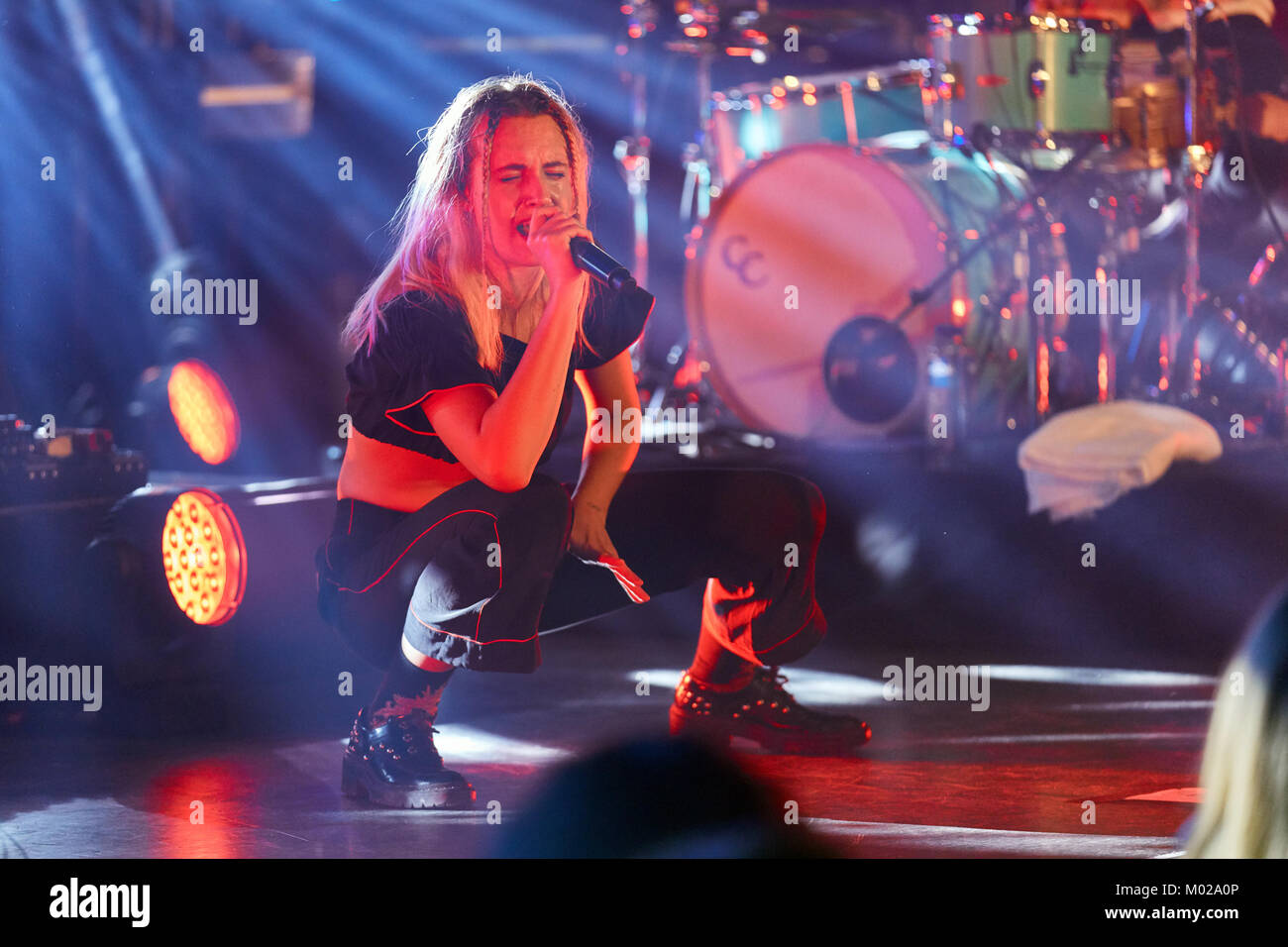 The Danish singer, songwriter and musician MØ (sometimes written MO ...