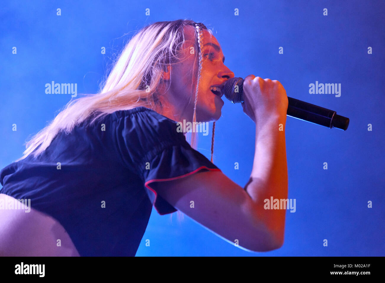 The Danish singer, songwriter and musician MØ (sometimes written MO ...