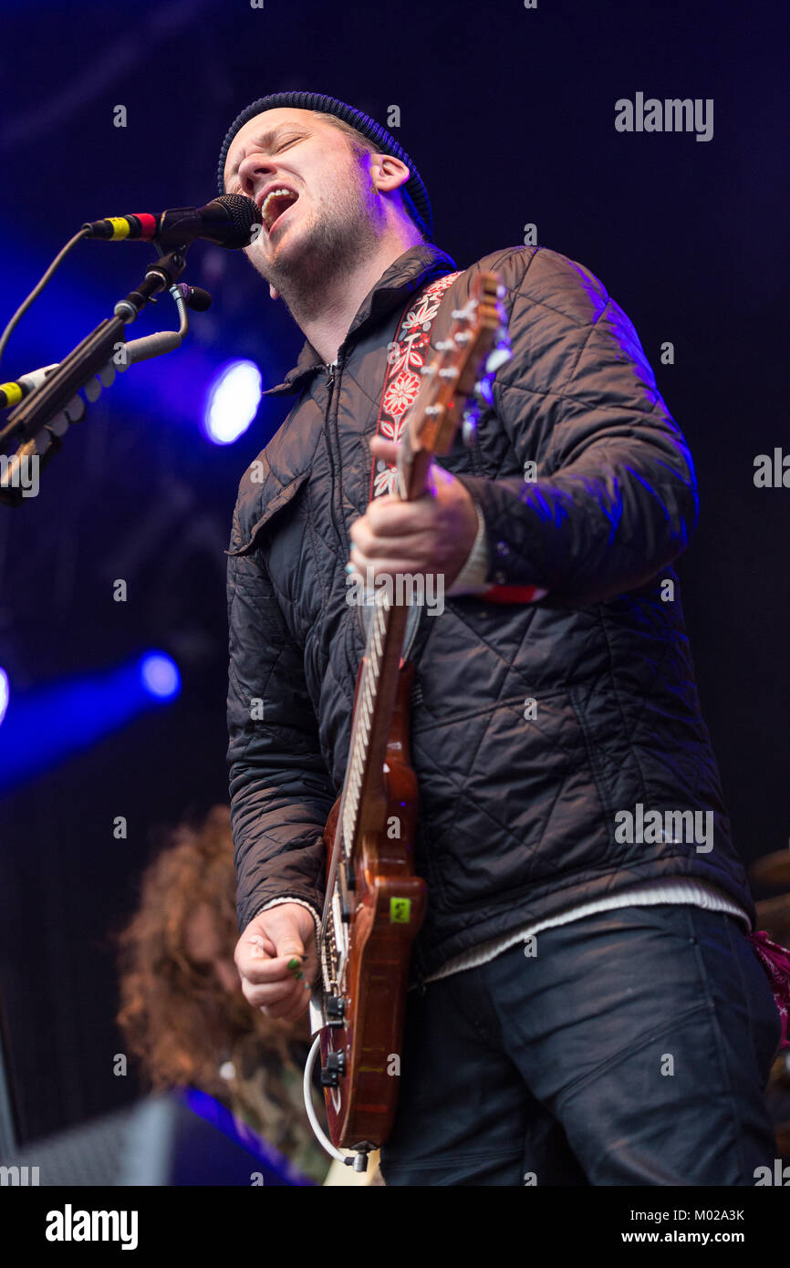 The American indie rock band Modest Mouse performs a live concert at ...