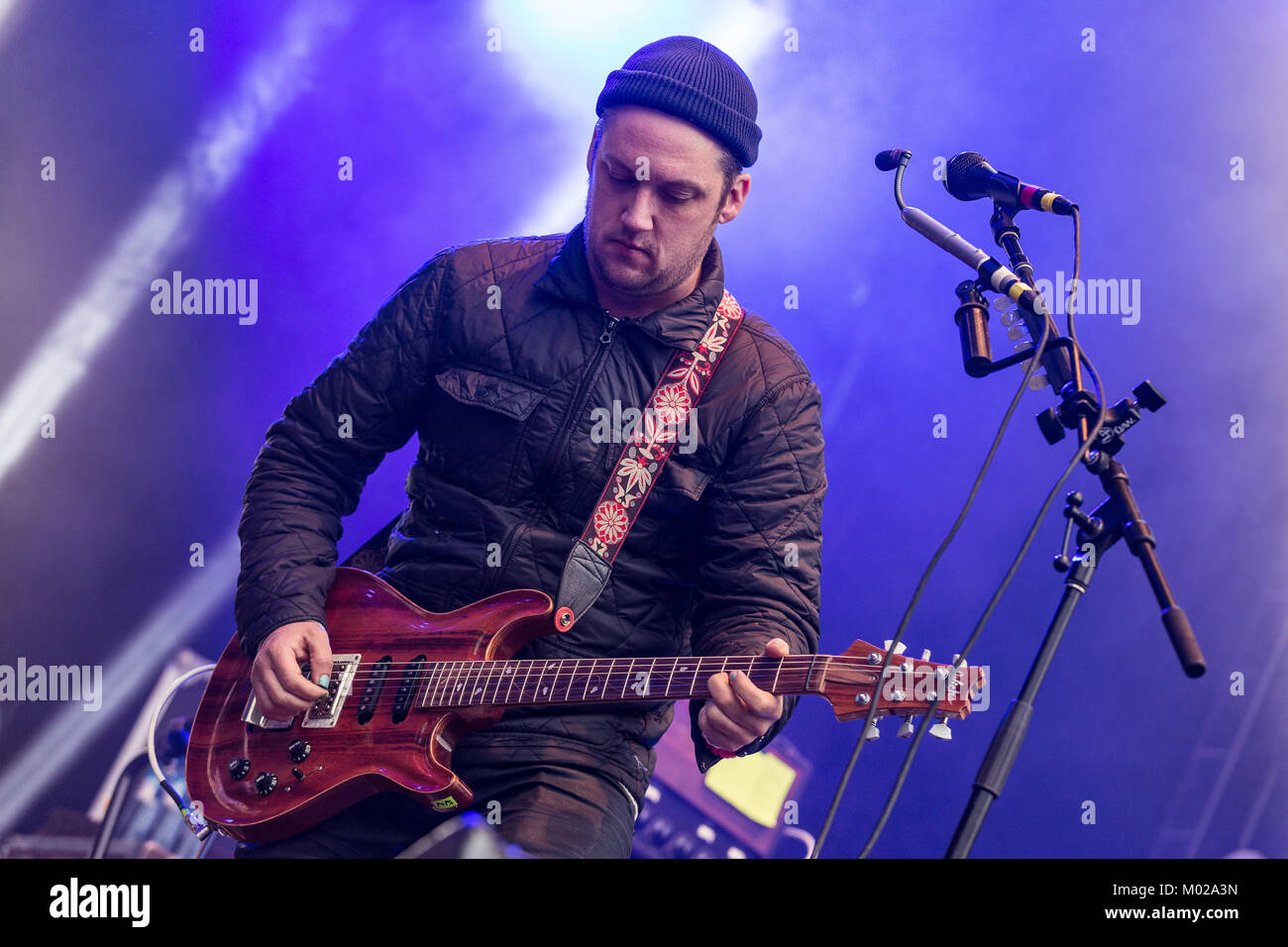 The American indie rock band Modest Mouse performs a live concert at ...