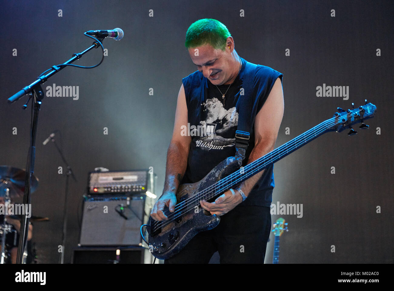 The American nu-metal band Neurosis performs a live concert at the ...