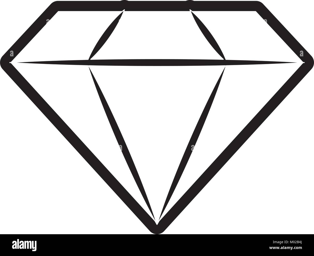 diamond vector illustration Stock Vector Image & Art - Alamy