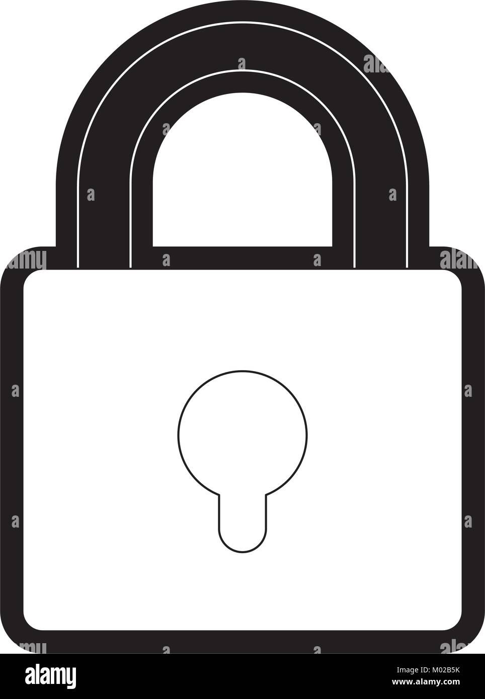 padlock vector illustration Stock Vector Image & Art - Alamy