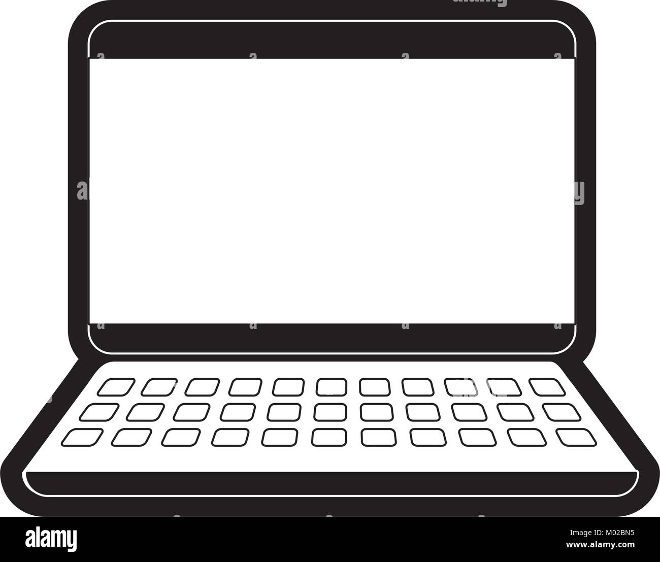laptop vector illustration Stock Vector Image & Art - Alamy