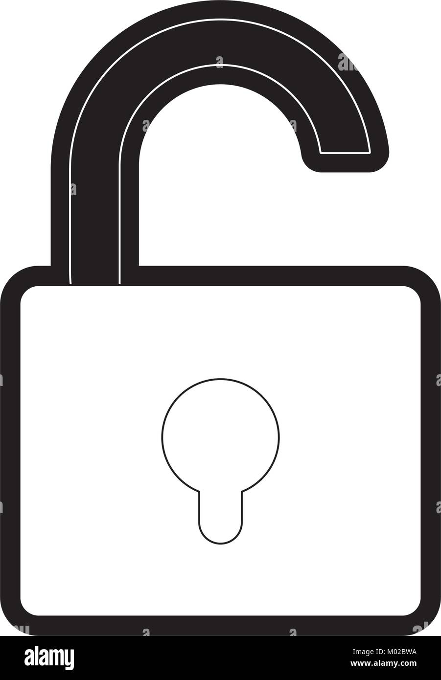 padlock vector illustration Stock Vector Image & Art - Alamy