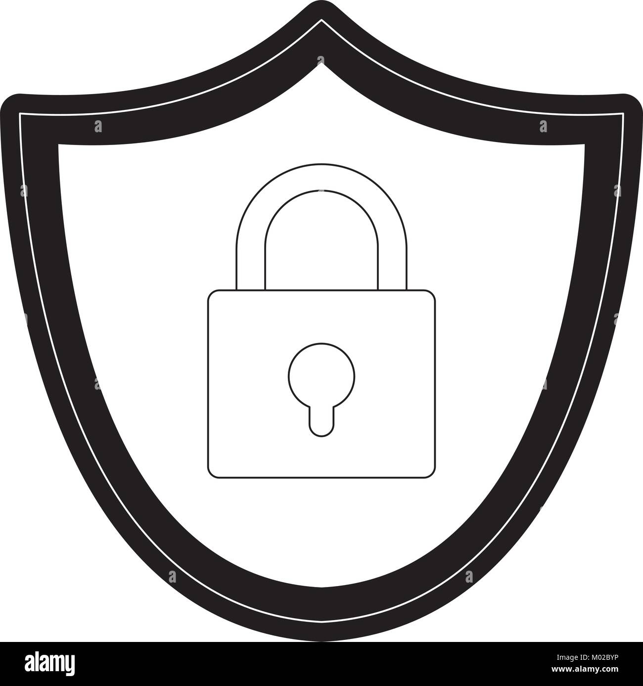 padlock vector illustration Stock Vector Image & Art - Alamy