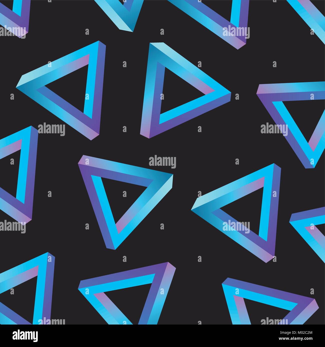 memphis style pattern triangle repeating geometric shape pastel color ...