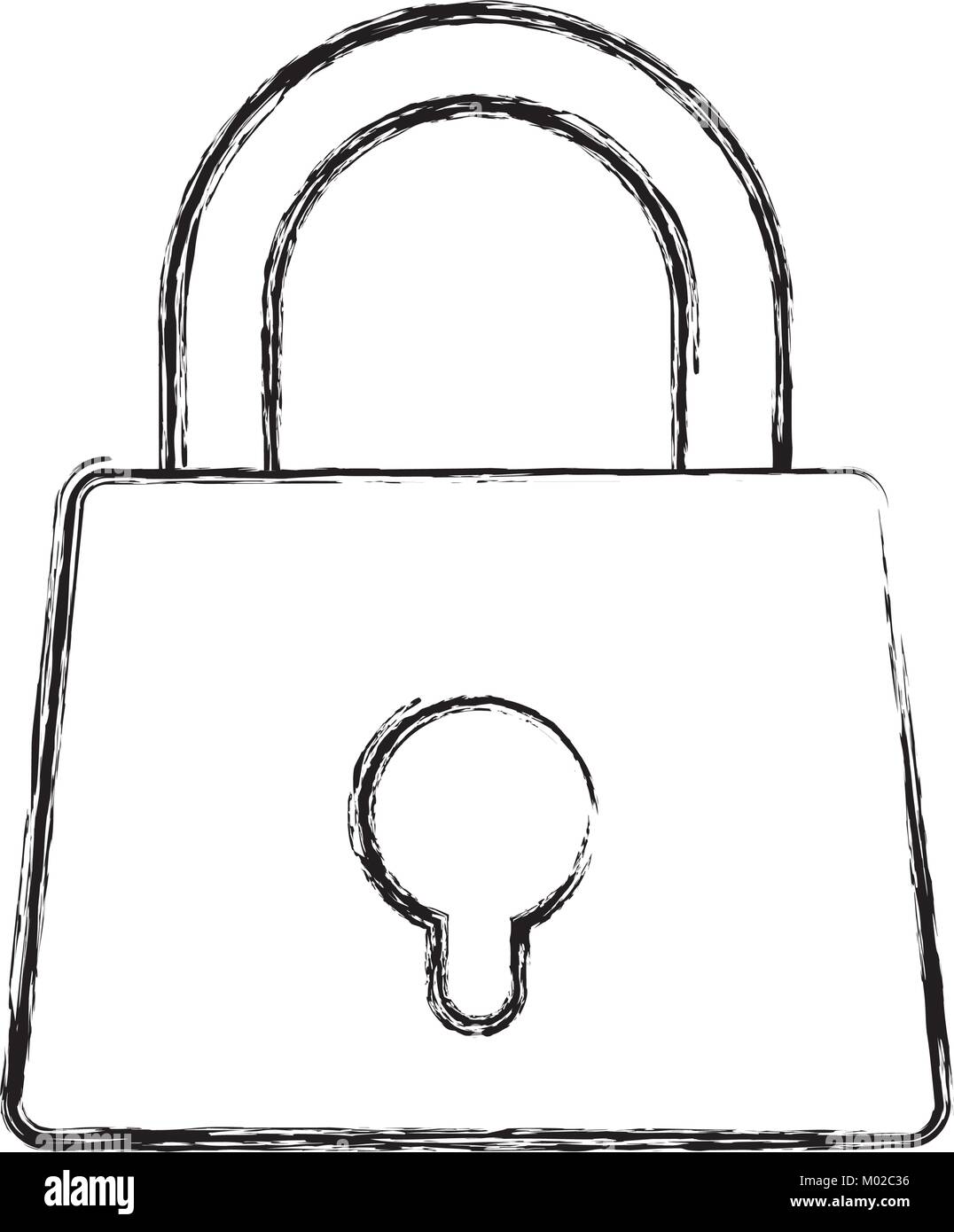 padlock vector illustration Stock Vector Image & Art - Alamy