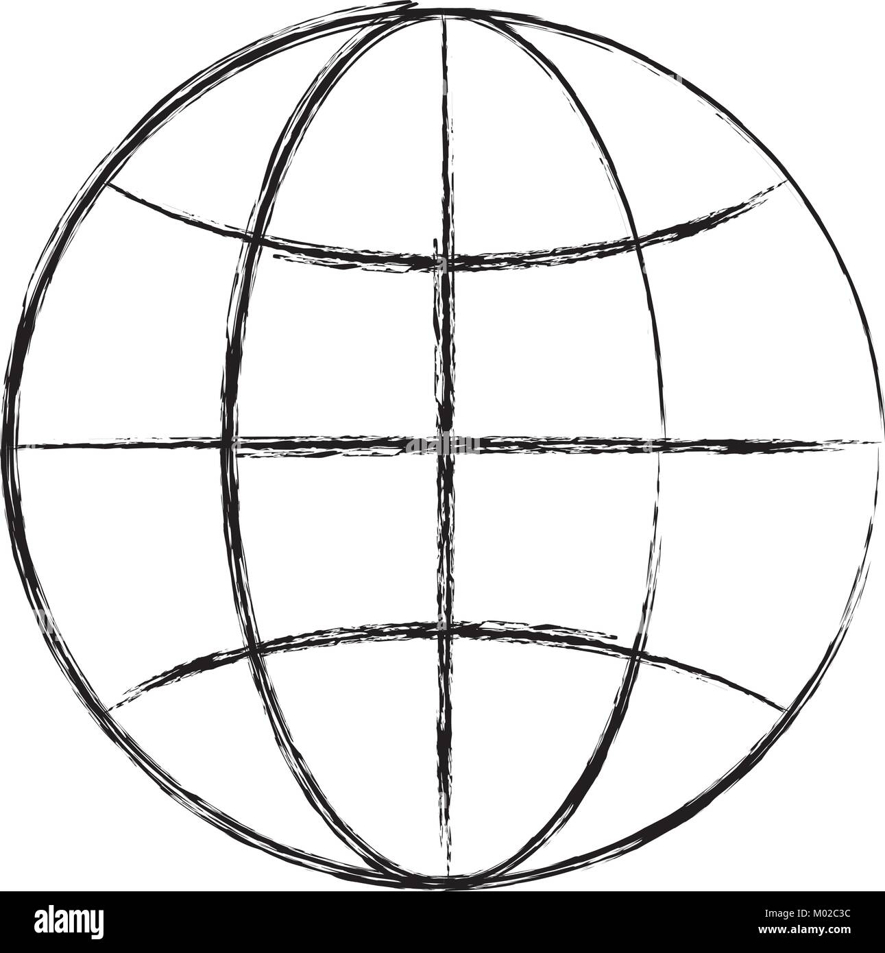 globe vector illustration Stock Vector Image & Art - Alamy