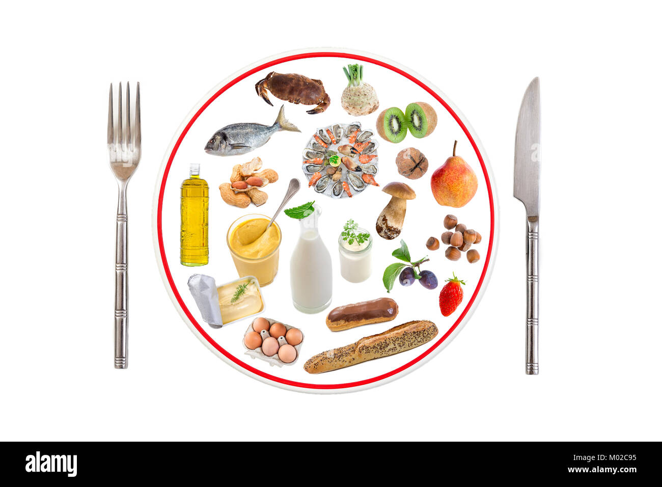 Food allergens hi-res stock photography and images - Alamy