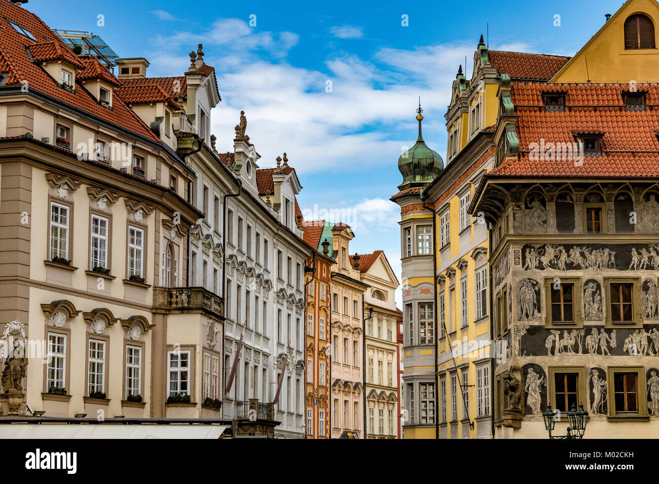 Prague baroque architecture hi-res stock photography and images - Alamy