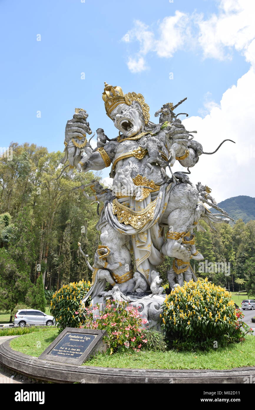 Hindu god, Bedugul, Bali Stock Photo - Alamy