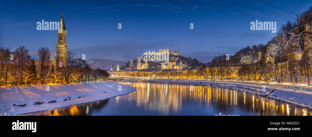 Salzburg Winter River Stock Photos & Salzburg Winter River Stock Images ...