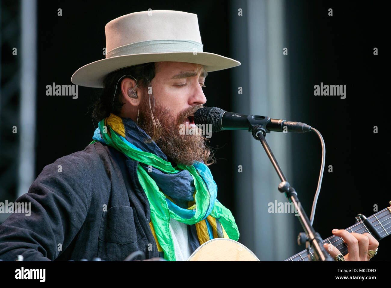 The Australian singer, songwriter and musician RY X performs a live ...