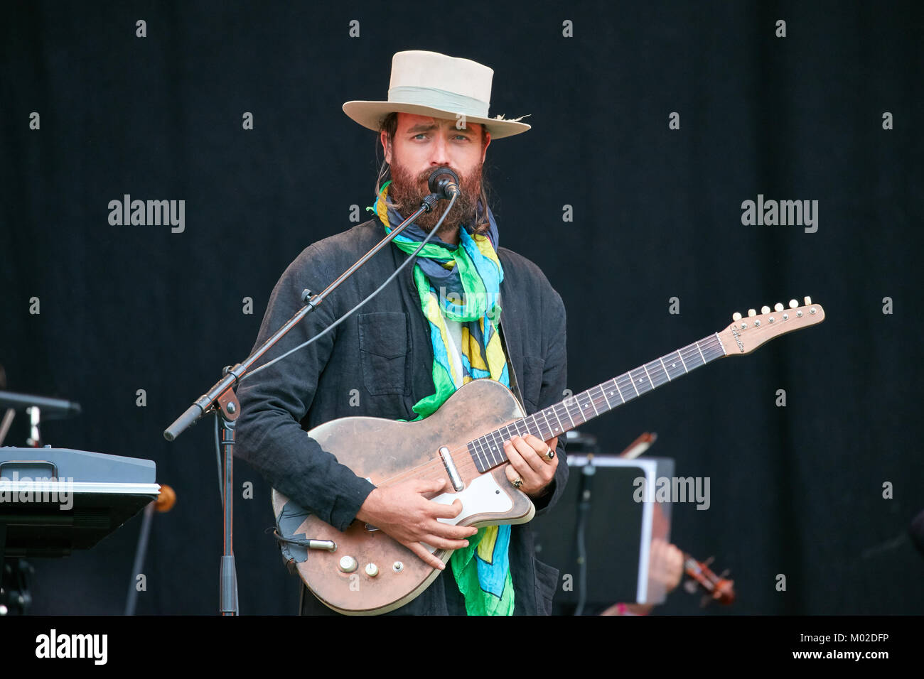 The Australian singer, songwriter and musician RY X performs a live ...