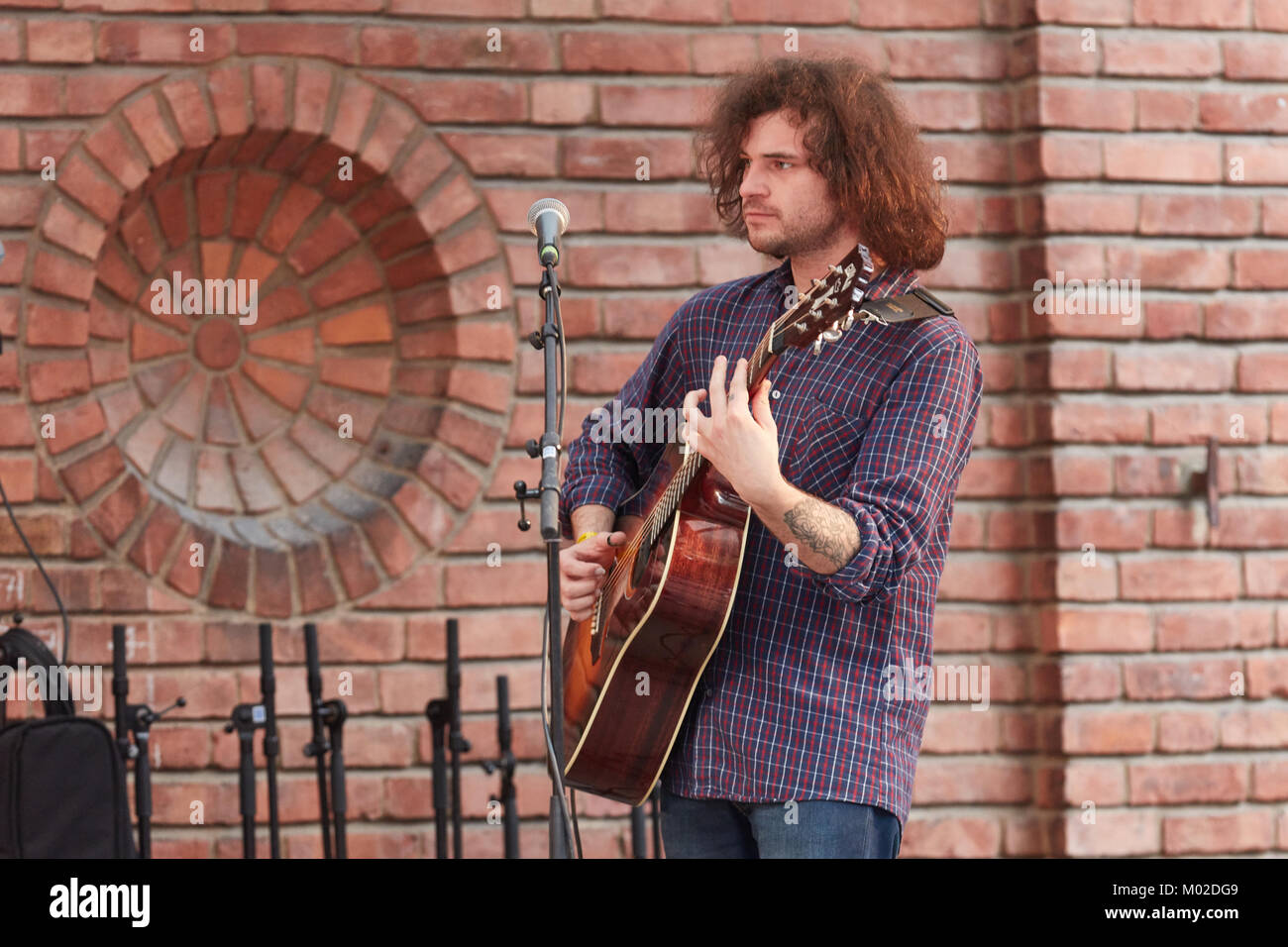 The American singer, songwriter and indie folk musician Ryley Walker ...
