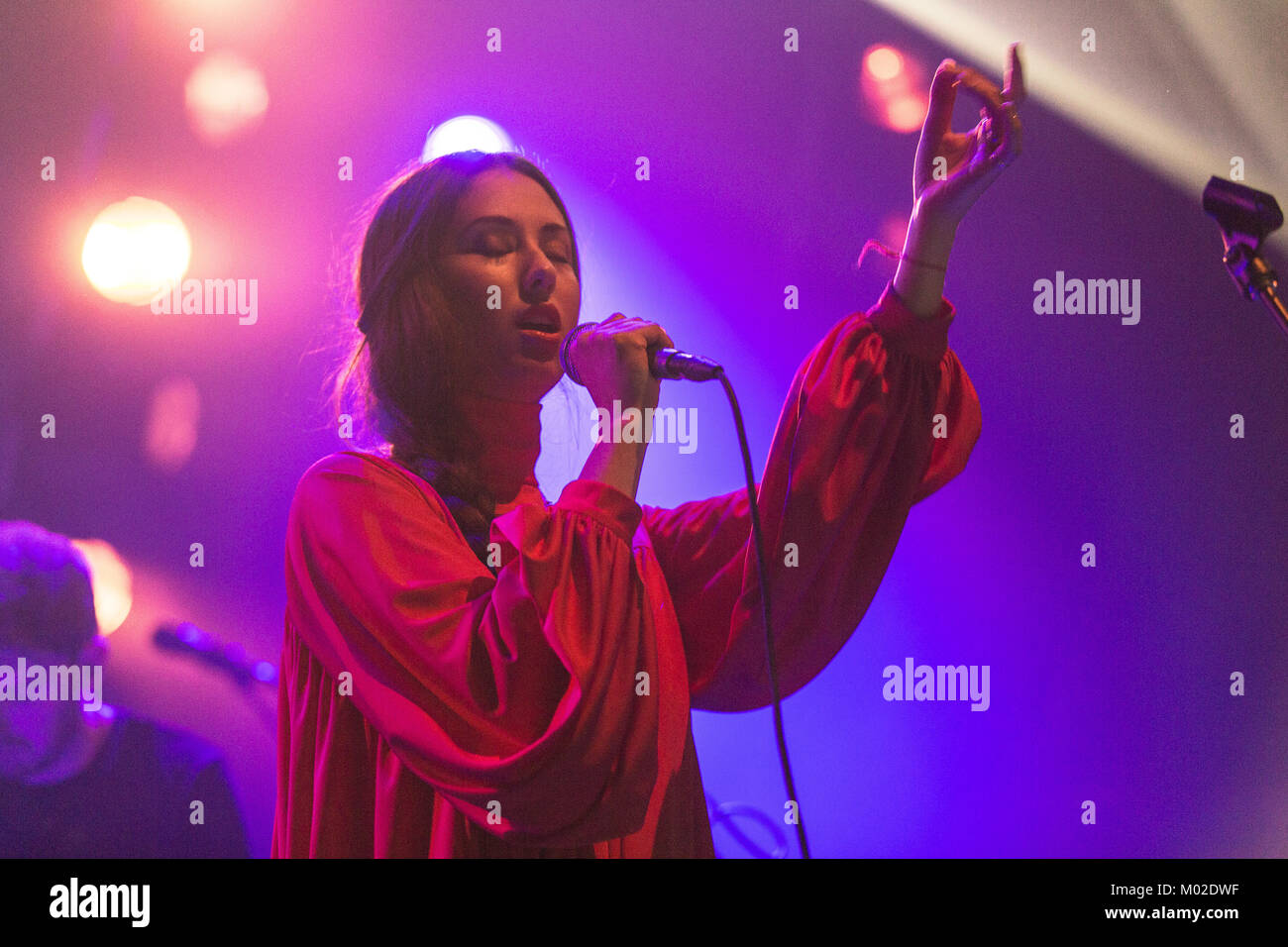 The British-Norwegian singer, songwriter and composter Sasha Siem ...