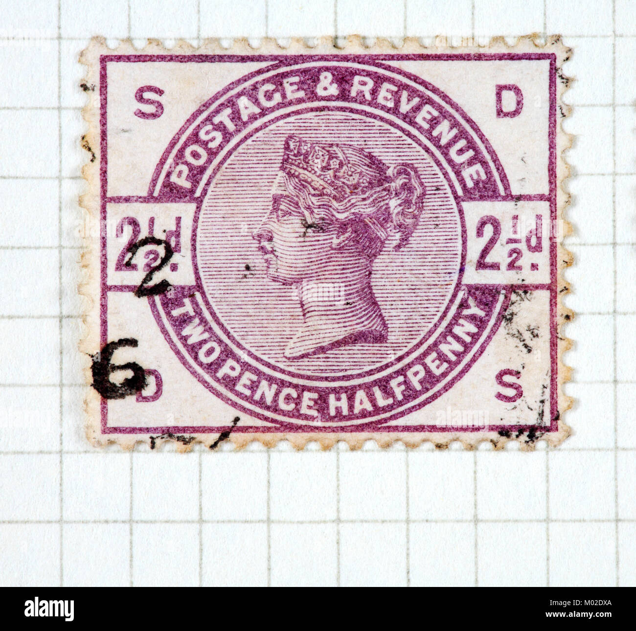 Postage stamp halfpenny hi-res stock photography and images - Alamy