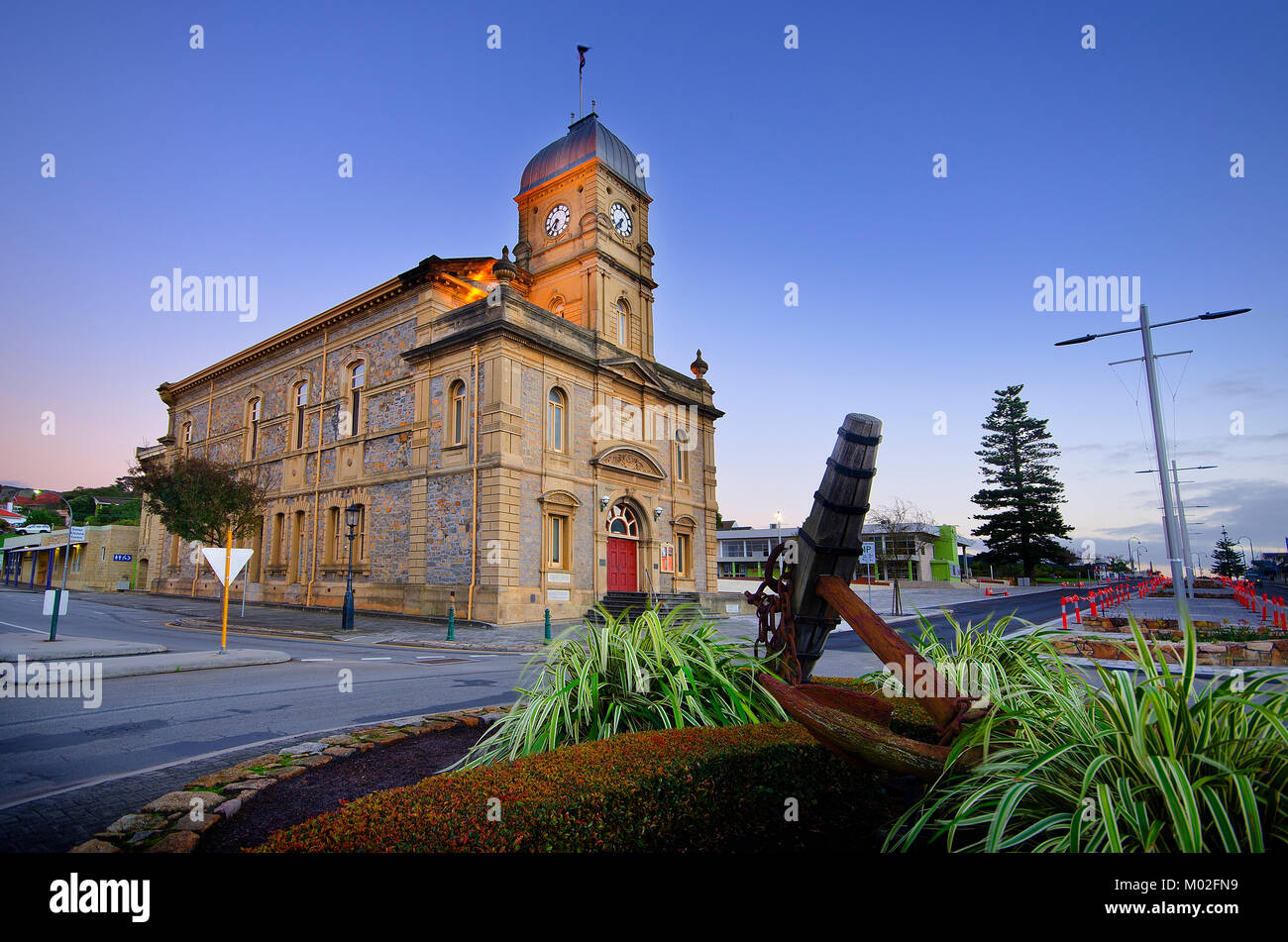 Albany's Town Hall, Albany Western Australia Stock Photo - Alamy