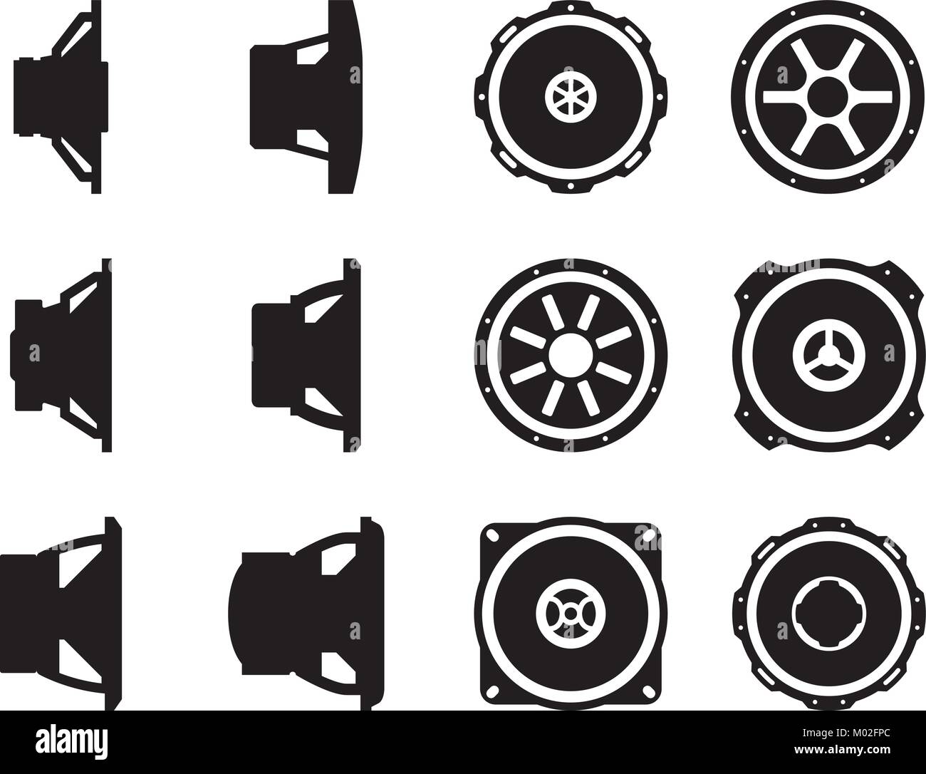 Audio icon design Stock Vector Images - Alamy