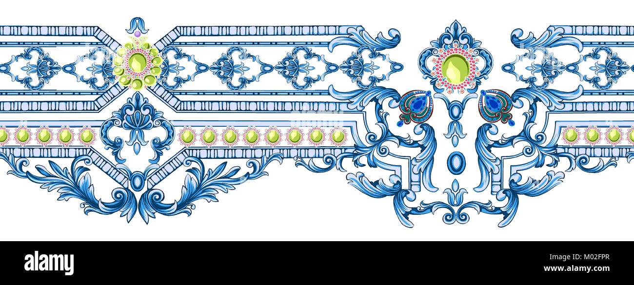Figurative pattern Stock Vector Images - Alamy