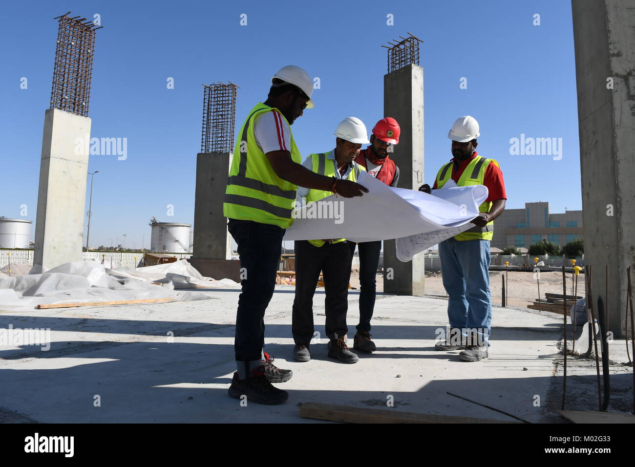 Indian civil engineer hi-res stock photography and images - Alamy