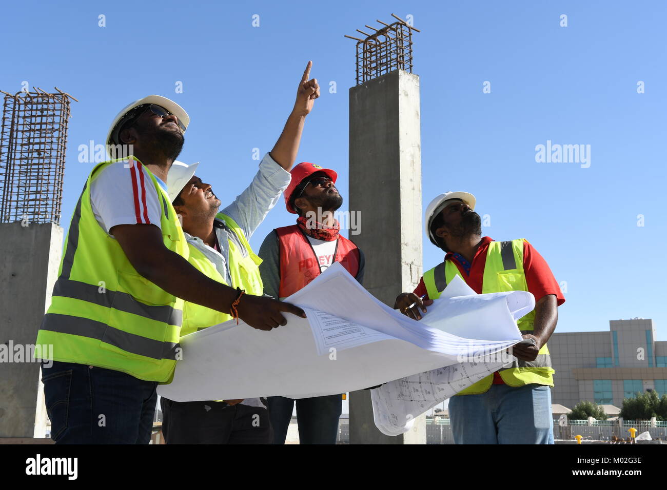 Indian civil engineer hi-res stock photography and images - Alamy
