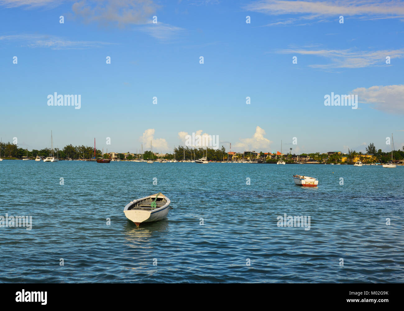 Seascape of Mauritius Island. Mauritius, an Indian Ocean island nation ...