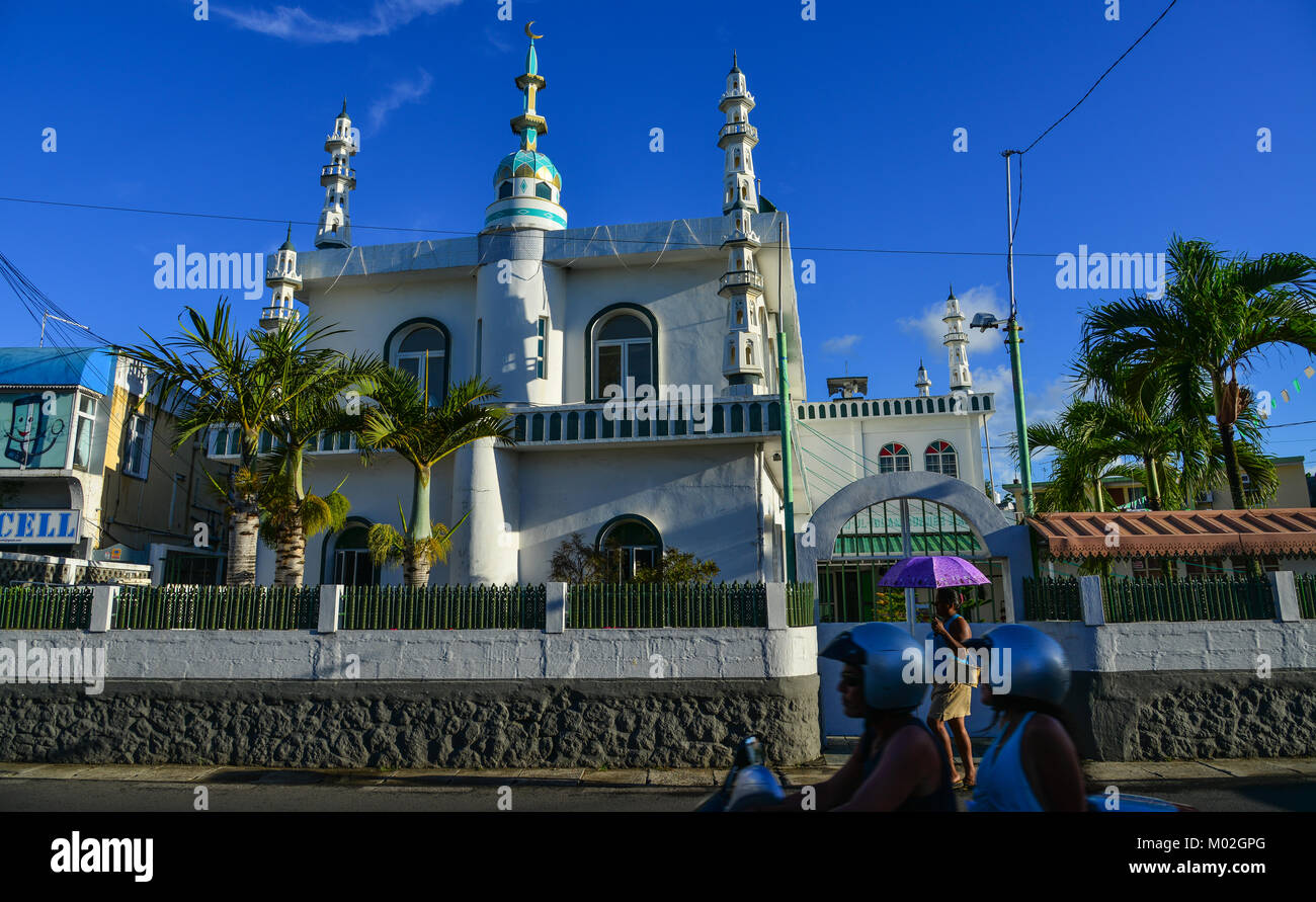 Mahebourg, Mauritius - Jan 9, 2017. Street of Mahebourg, Mauritius ...