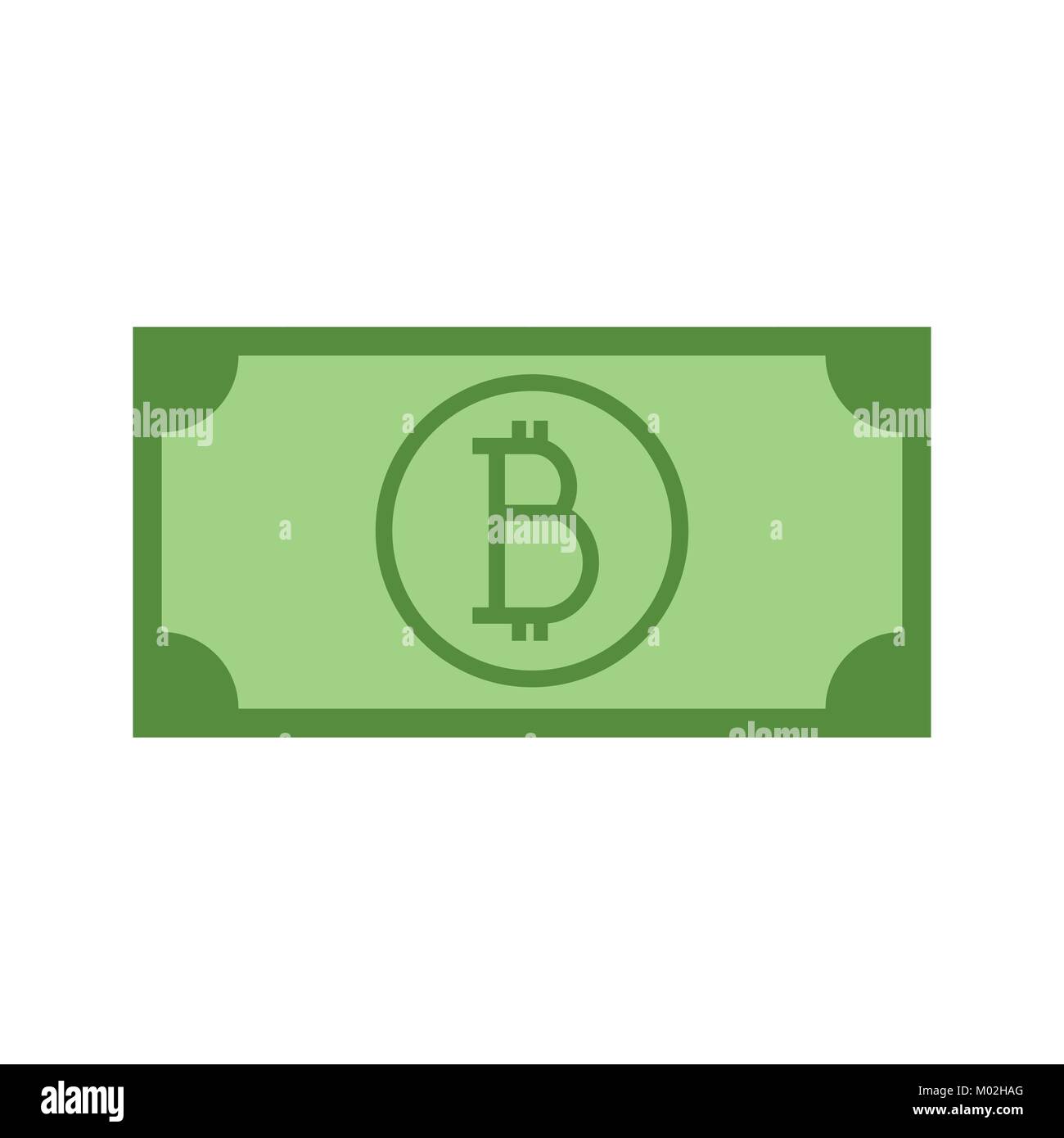 Simple Bitcoin Money Symbol Vector Illustration Graphic Design Stock ...