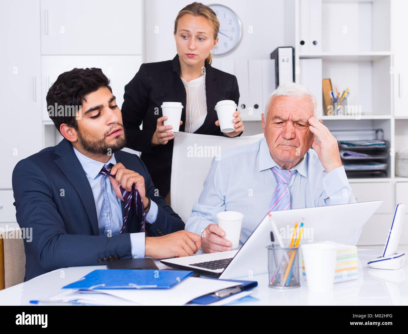 Mature man is having complicated issue with reports made by ...