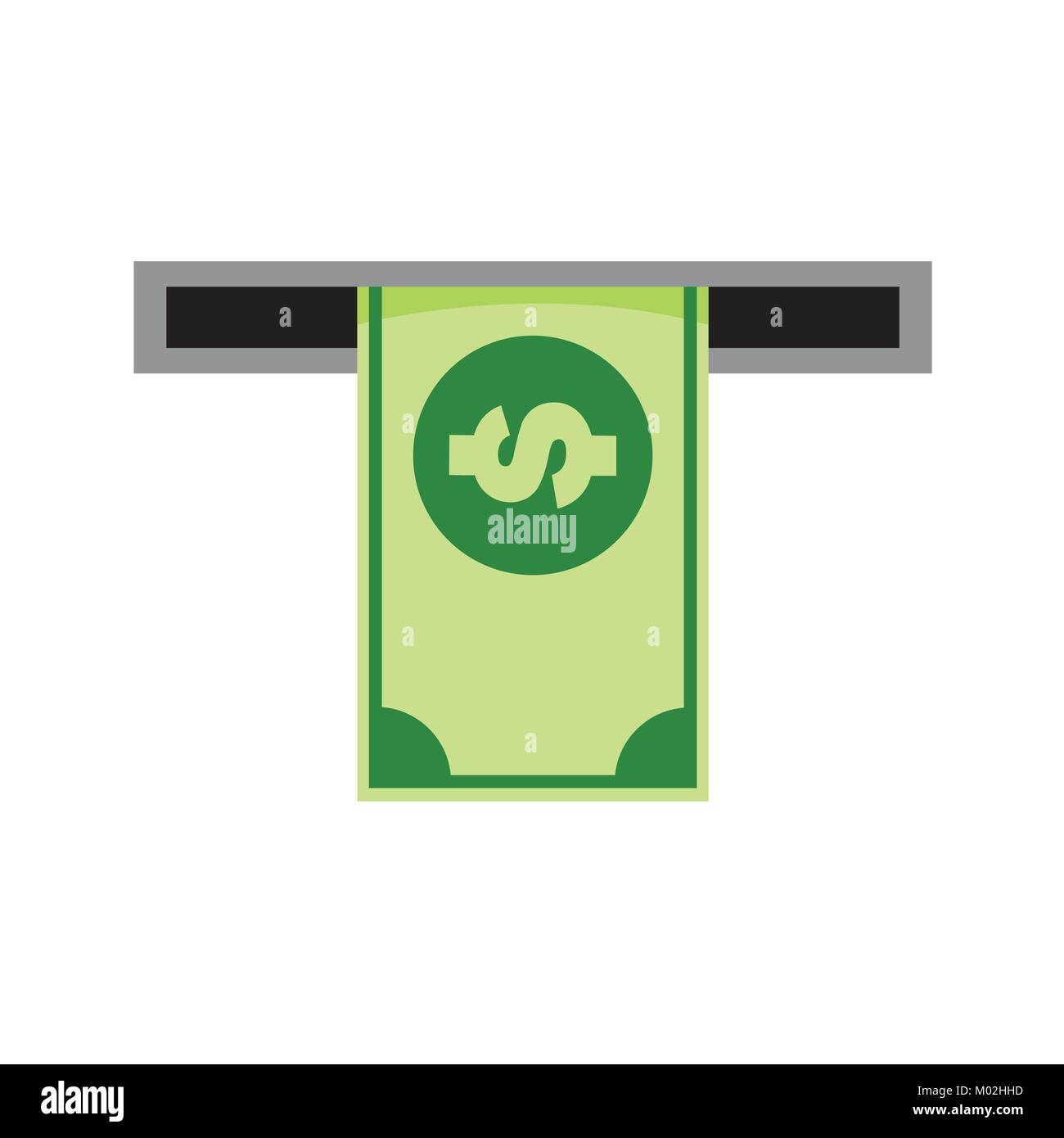 Money Withdrawal Machine Vector Illustration Graphic Stock Vector Image ...