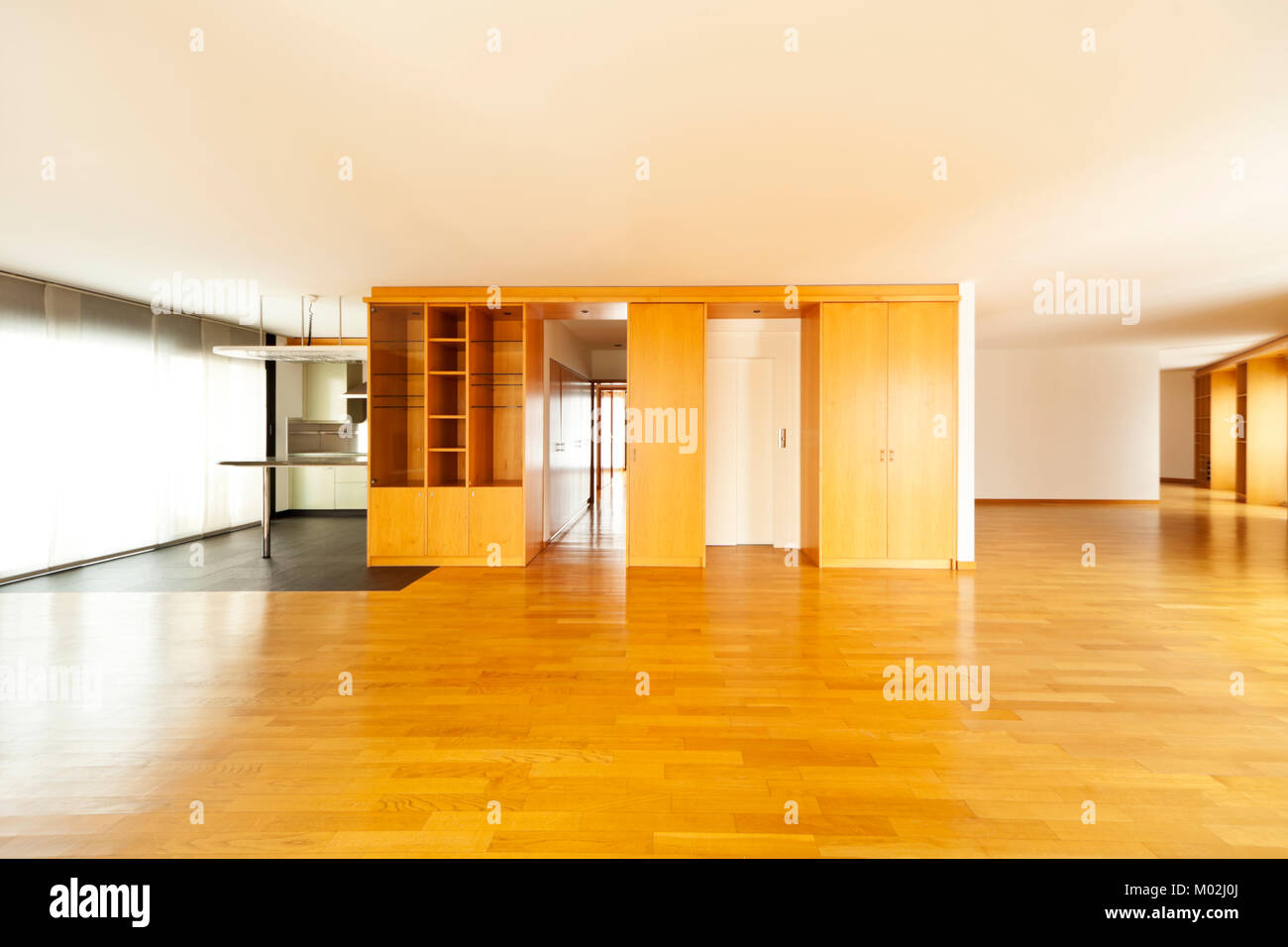 beautiful apartment, interior, open space Stock Photo - Alamy
