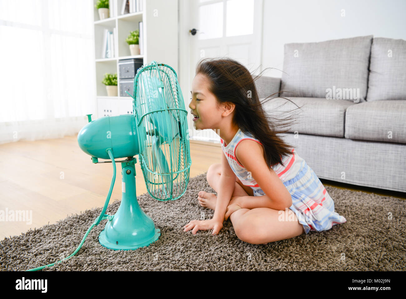 Girl ventilator hi-res stock photography and images - Alamy