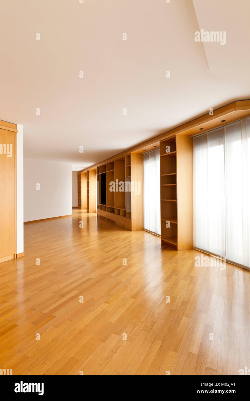 beautiful apartment, interior, big empty room bright Stock Photo - Alamy
