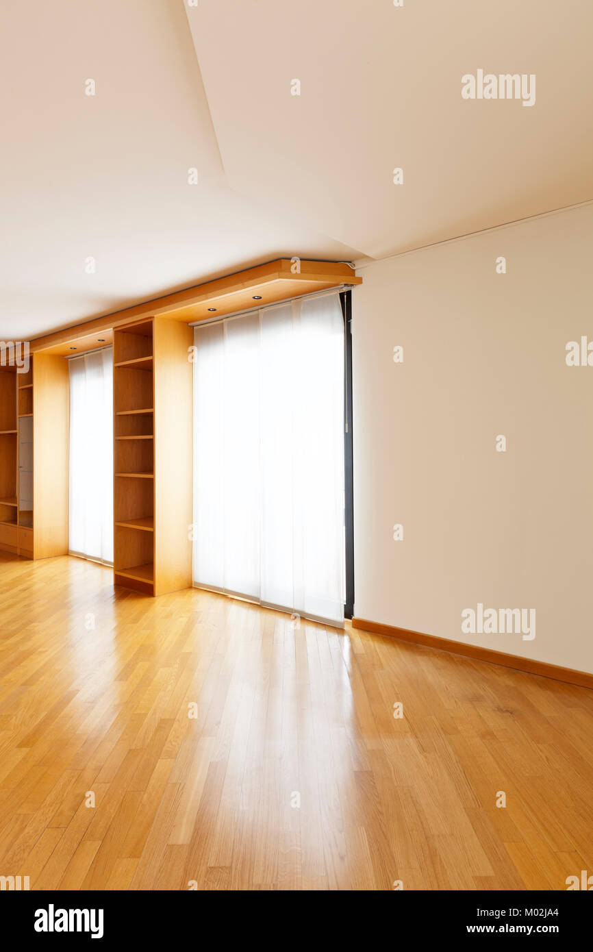 beautiful apartment, interior, big empty room bright Stock Photo - Alamy