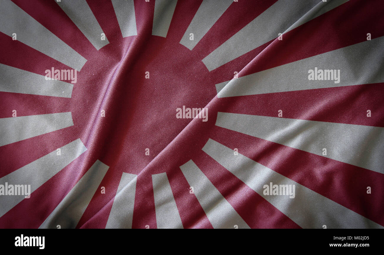 Flag texture of the Japan Stock Photo - Alamy