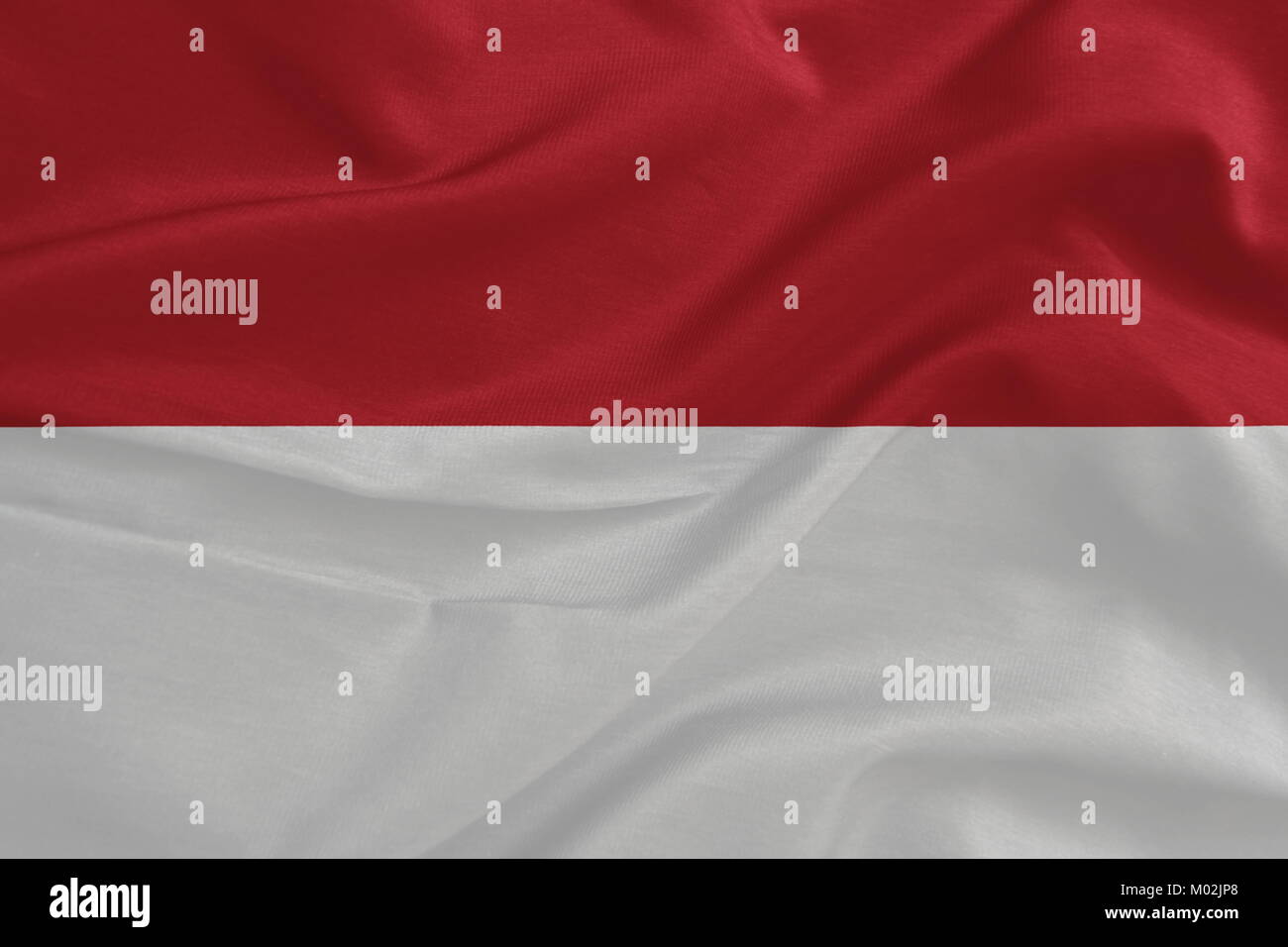 Monaco flag pattern on the fabric texture ,vintage style Stock Photo ...